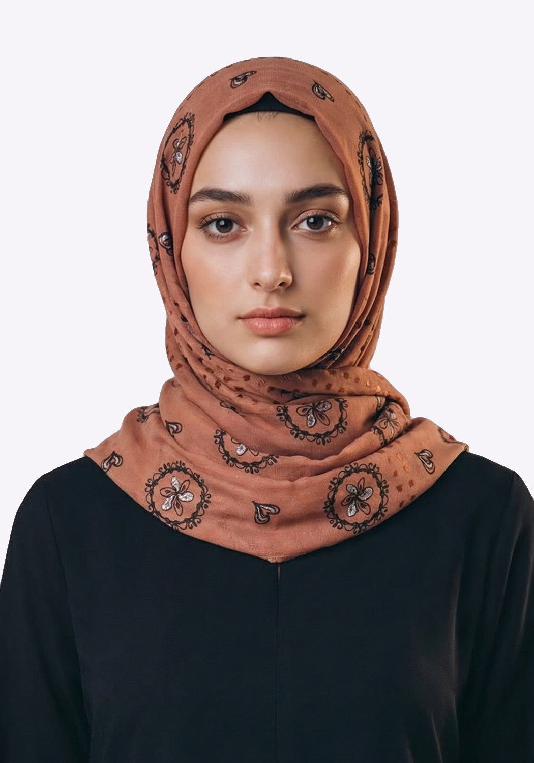 Elsa Turkish Linen HIjab Redish Brown Hijabi pk elsa-turkish-linen-hijab-redish-brown-hijabi-pk